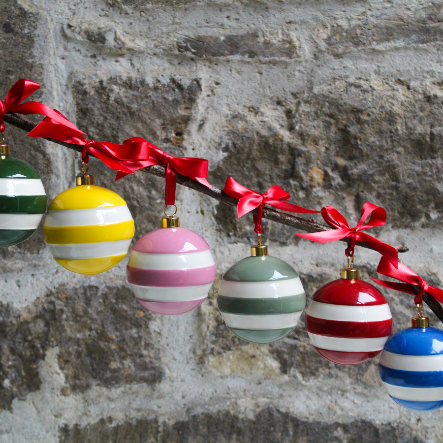 How a Cornishware Bauble is Made