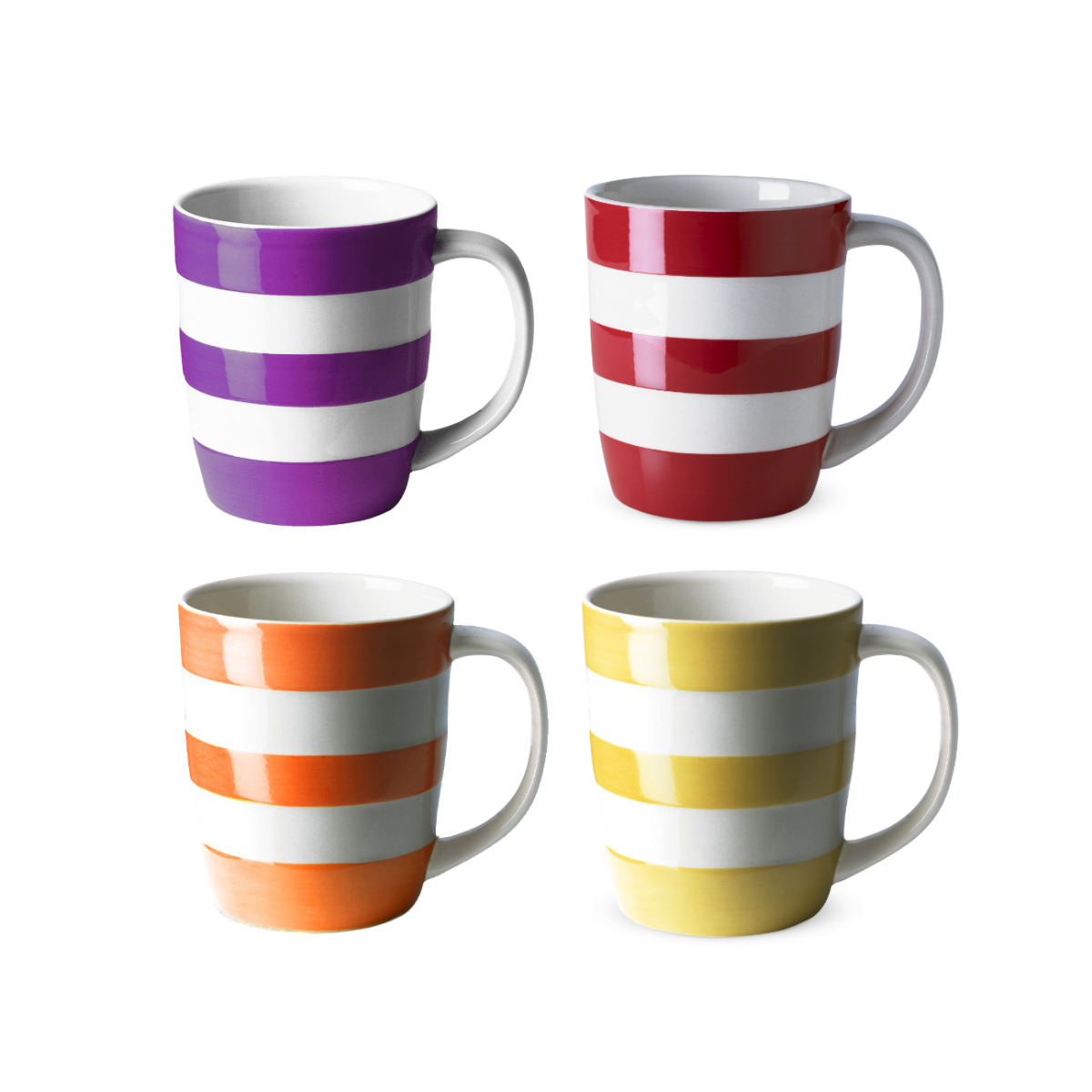 Citrus 12oz Mug Set | Cornishware® | Classic British Kitchenware by T.G ...