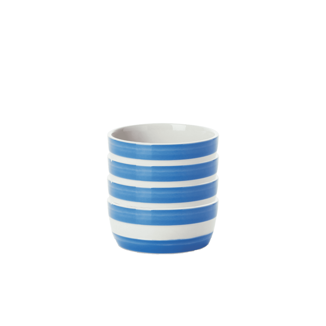 Set of 4 Blue Dip Dishes (Seconds) | Cornishware® | Classic British ...