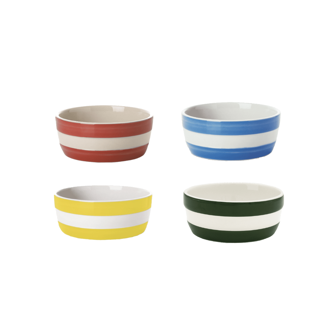 Set of 4 Cornish Colours Dip Dishes | Cornishware® | Classic British ...