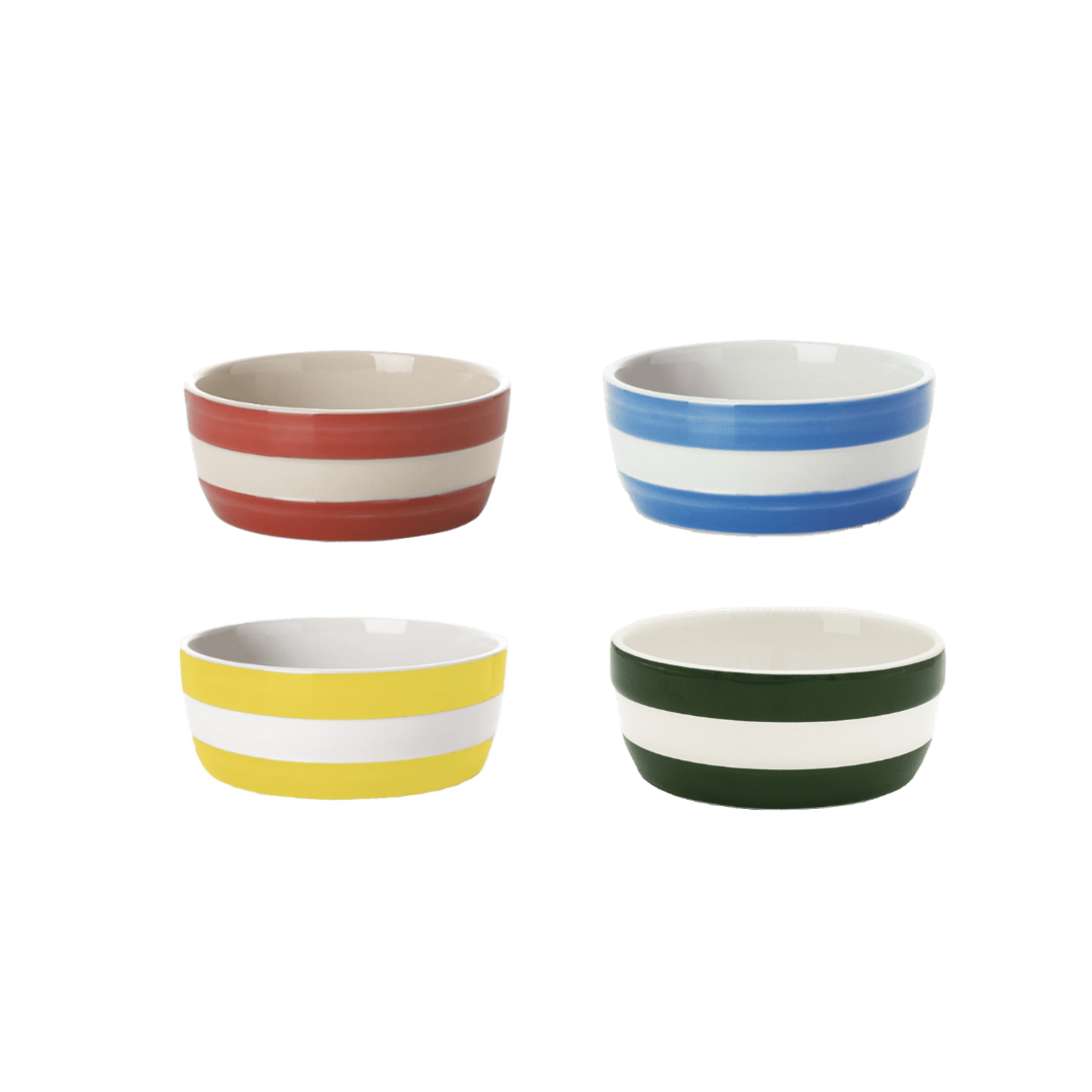 Set of 4 Cornish Colours Dip Dishes | Cornishware® | Classic British ...