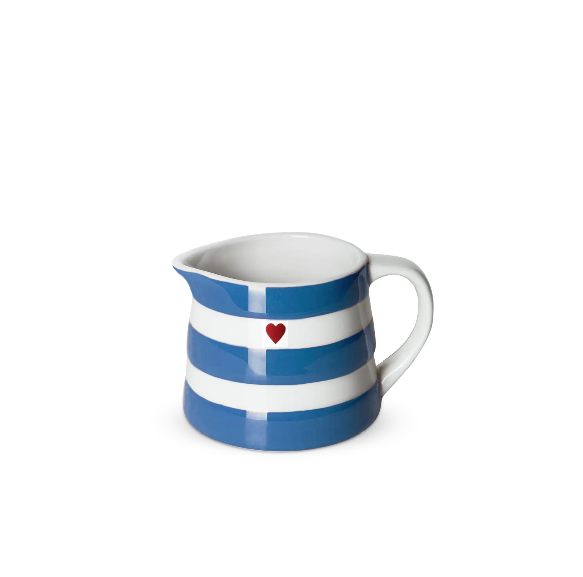 Valentine's Cornish Blue 5oz Jug | Cornishware® | Classic British ...