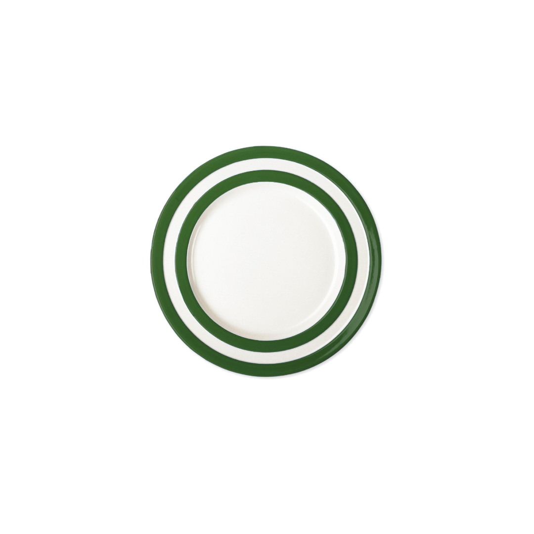 Set of 4 Adder Green Side Plate Tableware