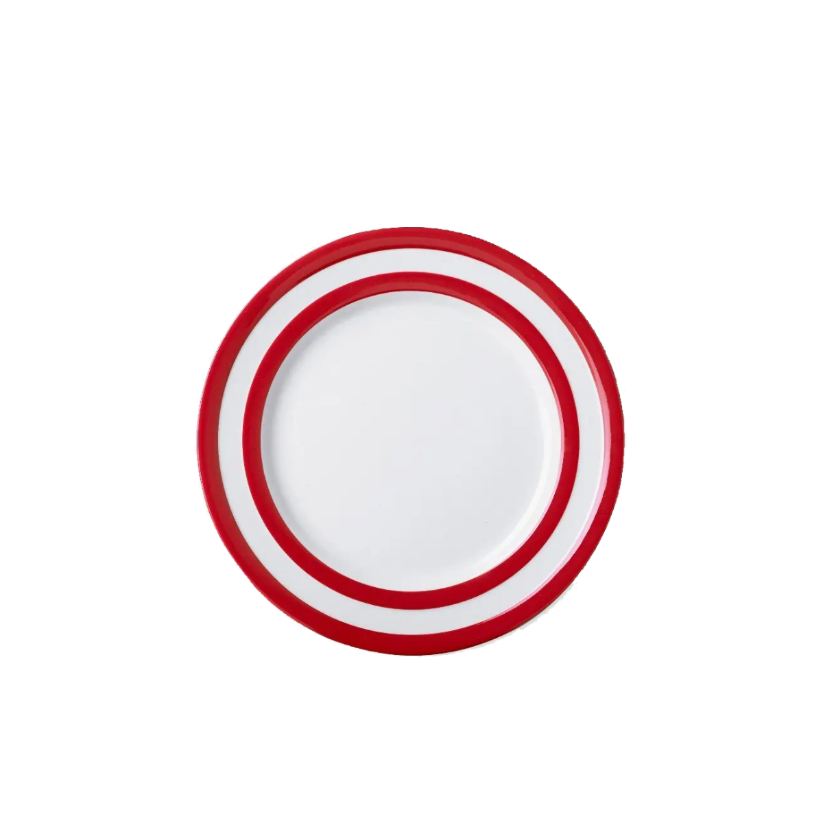 Set of 4 Cornish Red Side Plates 18cm (Seconds) | Cornishware ...