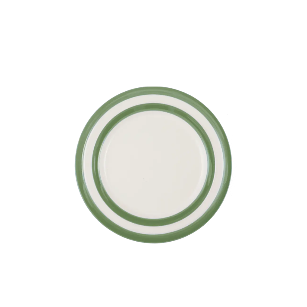 Set of 4 Willow Green Side Plates (Seconds) | Cornishware® | Classic ...