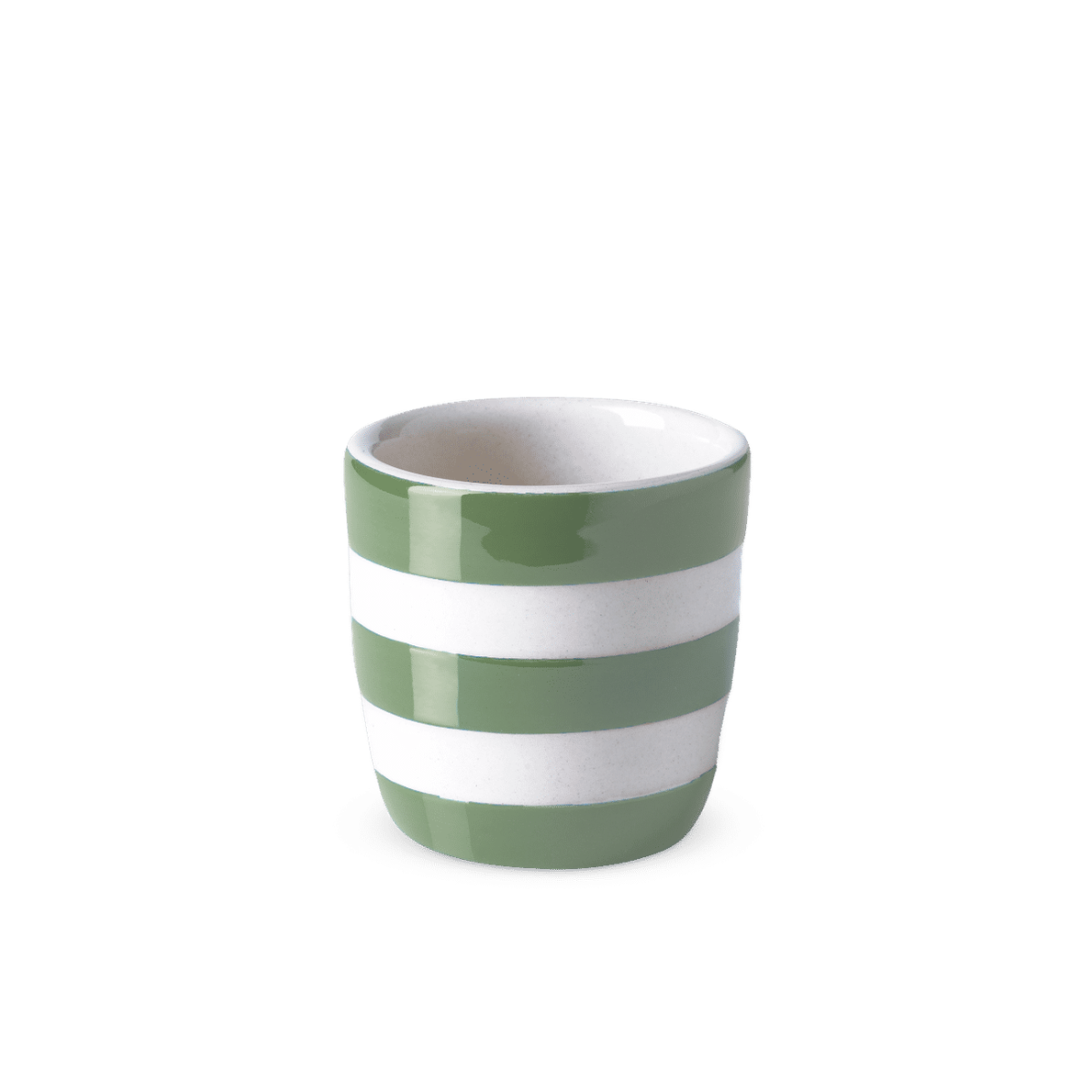 Set of 4 Willow Green Egg Cups | Cornishware® | Classic British ...