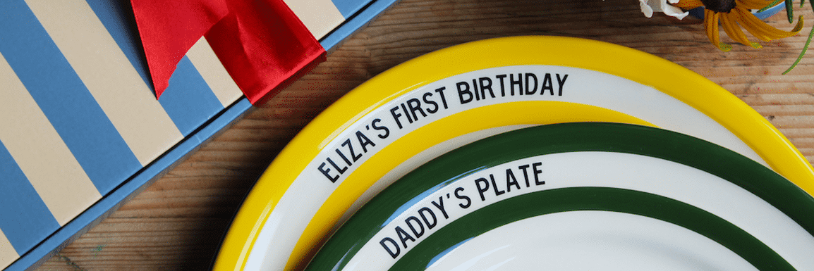 Personalise a Plate