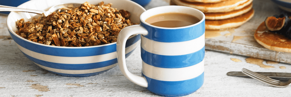 40% off items in Cornishware's seconds sale