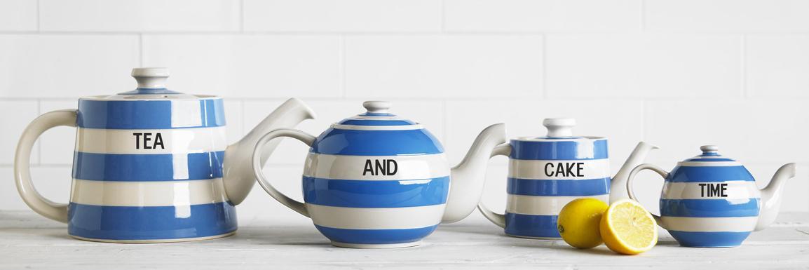 Cornishware Personalised Teapots