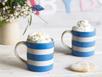 Set of 4 Cornish Blue Mugs 6oz/17cl | Cornishware® | Classic British ...