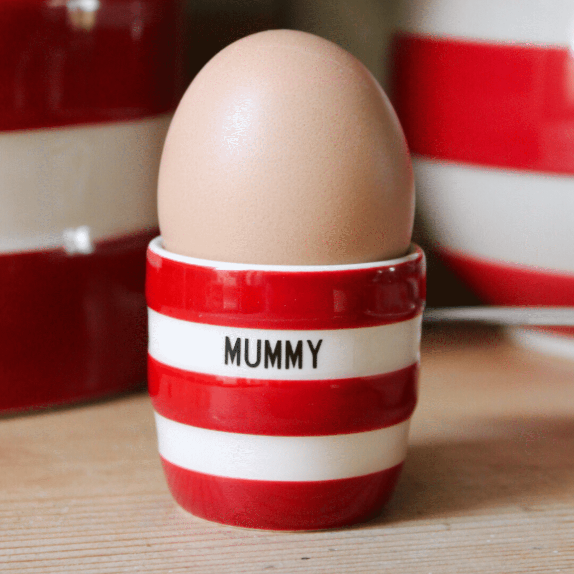 red egg cups