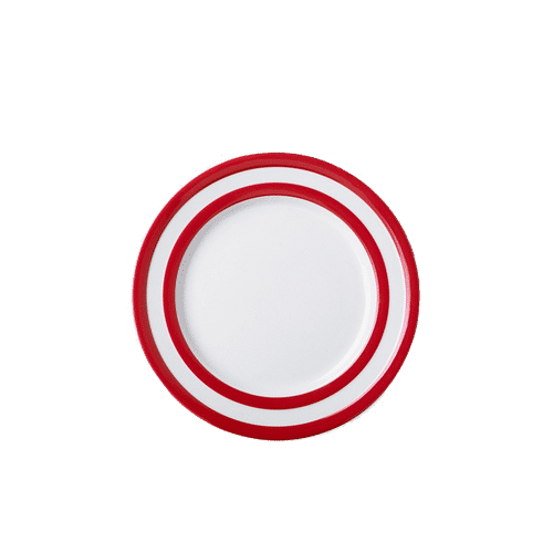Set of 4 Cornish Red Side Plates 18cm | Cornishware® | Classic British ...