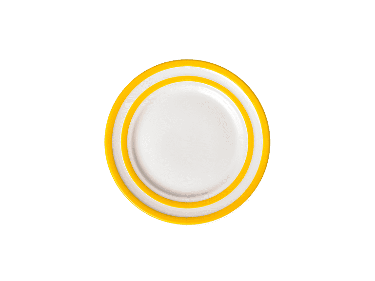 Set of 4 Cornish Yellow Main Plates 28cm | Cornishware® | Classic ...