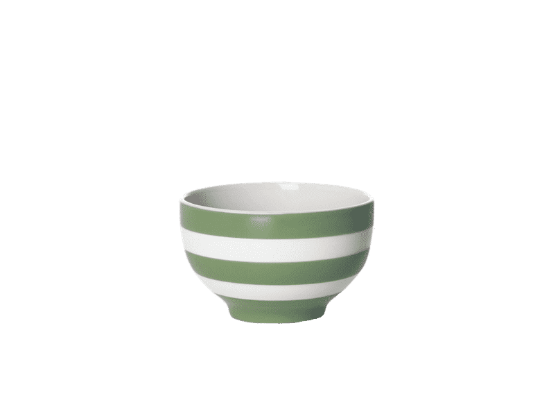 Set of 4 Willow Green Rice Bowls | Cornishware® | Classic British ...